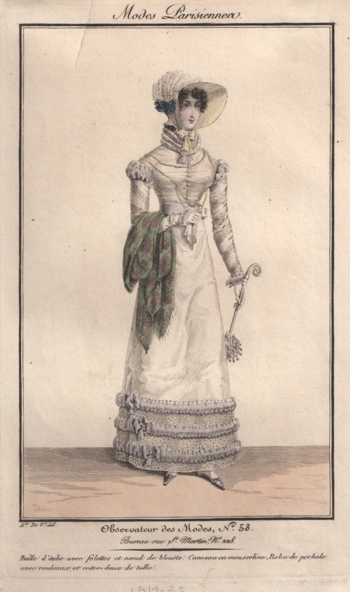 A Regency Lady’s Walking Ensemble – Laurie Benson's Cozy Drawing Room