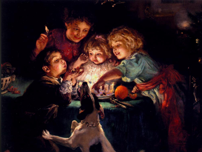 A Regency Era Christmas Parlor Game? Don’t Try This One At Home ...